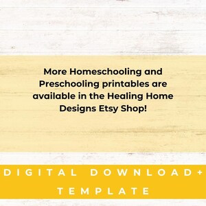 Preschool Morning Menu | Kindergarten | Homeschool | Printable Pack ...