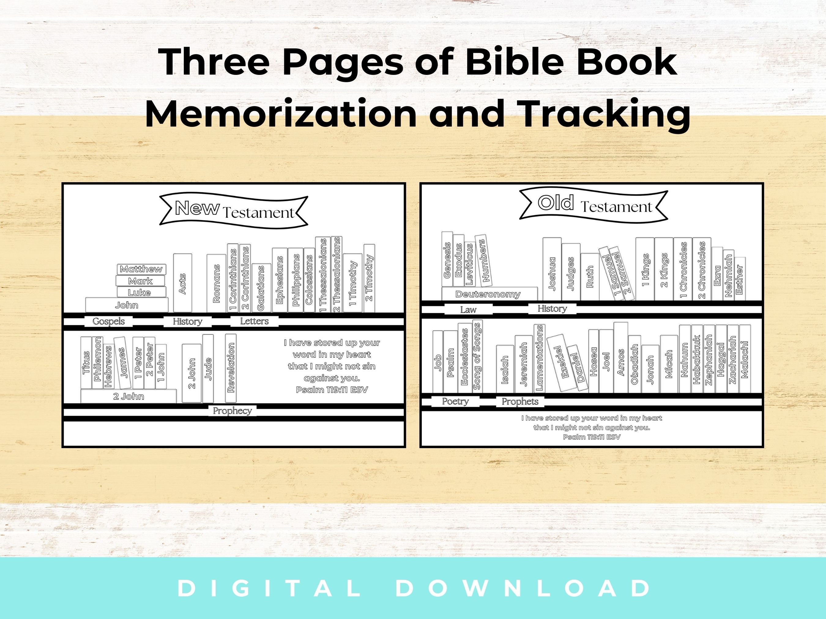 Books of the Bible Coloring Pages | Bible Coloring | New Testament ...