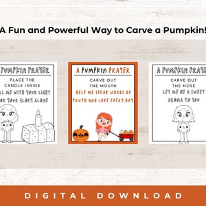 Pumpkin Prayer | Pumpkin Prayer Coloring | Pumpkin Carving | Religious ...