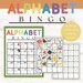 Alphabet Bingo | Picture Alphabet Bingo | Preschool Game | ABC ...