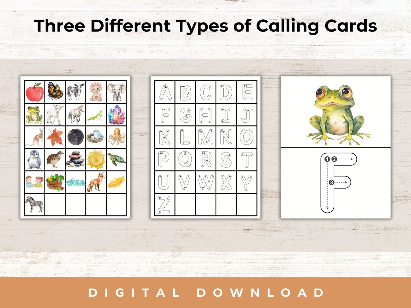 Alphabet Bingo | Picture Alphabet Bingo | Preschool Game | ABC ...