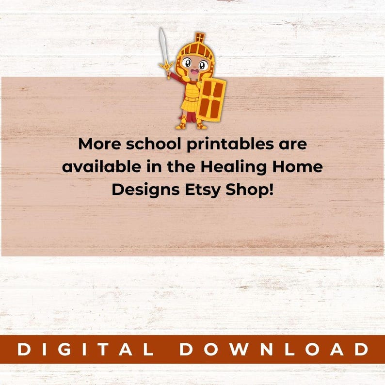 Armor of God Coloring Pages: Sunday School Activity (PDF) - Etsy Australia