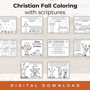 Christian Fall Coloring Pages | Christian Halloween Coloring Pages ...