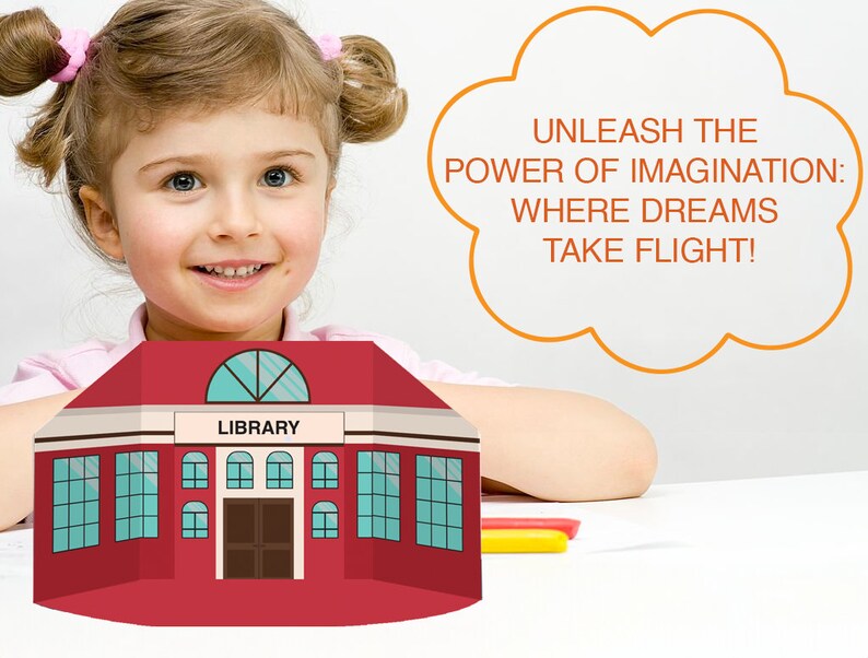 Paper Dollhouse, Library Background Scenes, Printable Activity Sheets ...