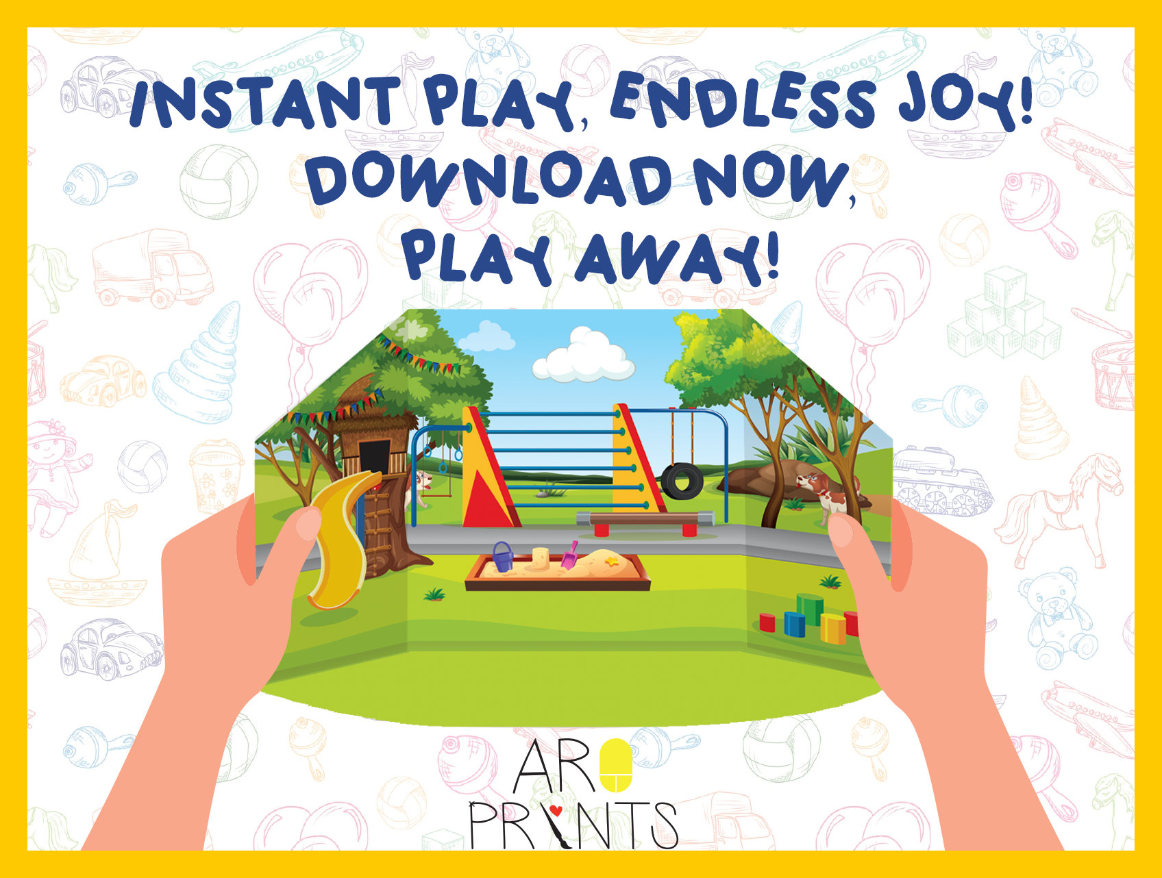 Paper Dollhouse, Playground Background Scenes, Printable Activity ...