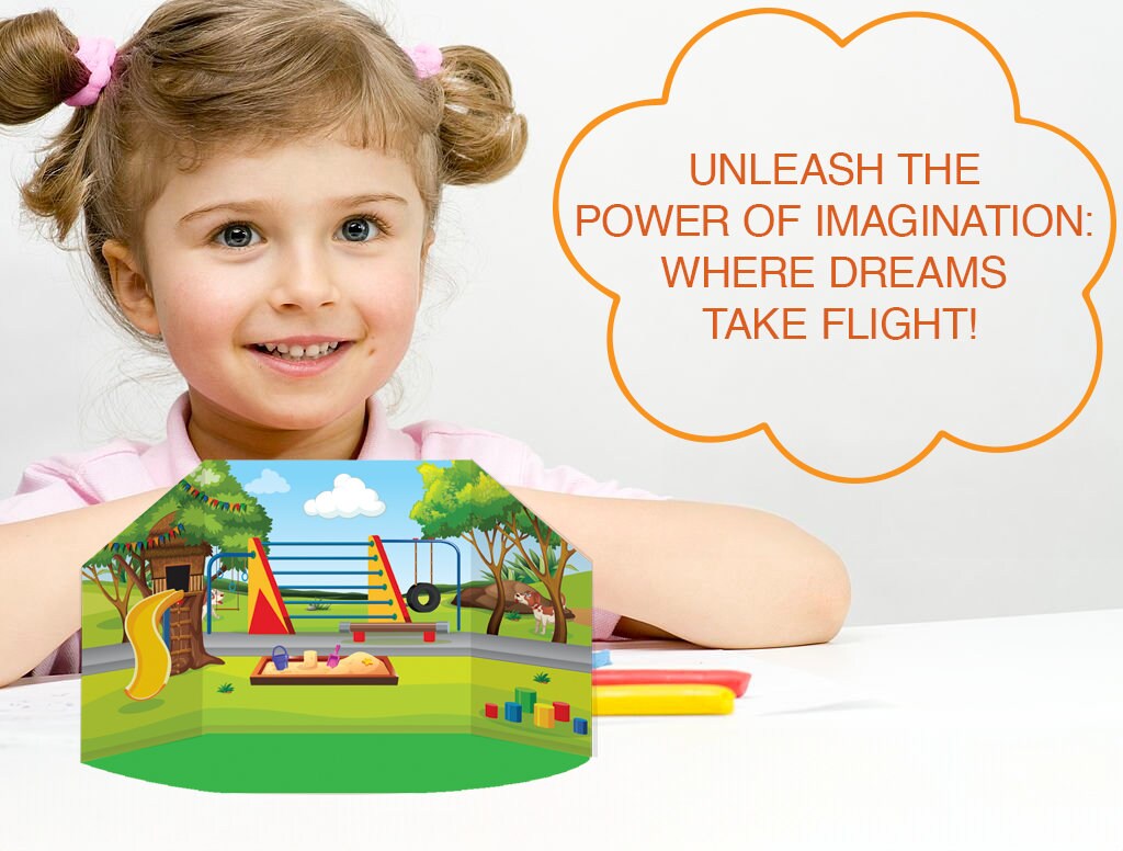 Paper Dollhouse, Playground Background Scenes, Printable Activity ...