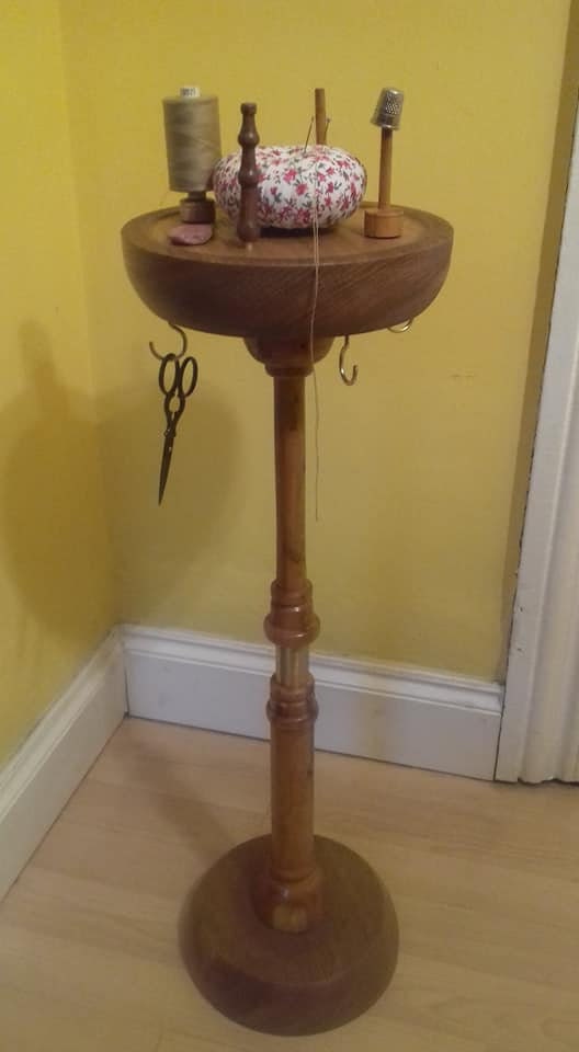 Sewing Stand. Hand Made From Fine Hardwood. This Item is Made to Order ...