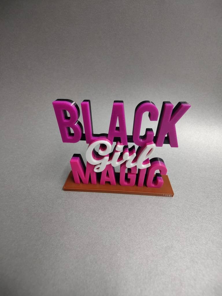 Black Girl Magic Table Decor great Gift - Etsy