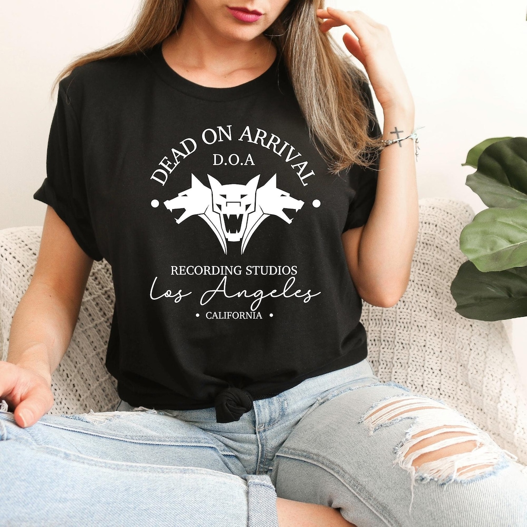 DOA Recording Shirt Percy Jackson Tshirt Dead on Arrival Hades ...