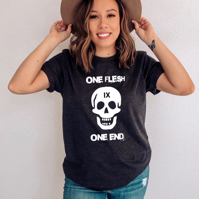 Gideon the Ninth T-shirt | One Flesh One End, Bookish Merch - Etsy