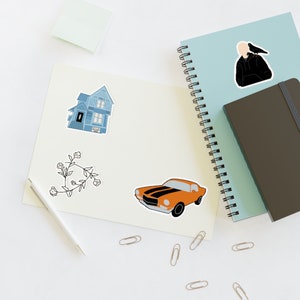 The Raven Cycle Sticker Sheet - Raven Boys - Cabeswater Ley Line ...