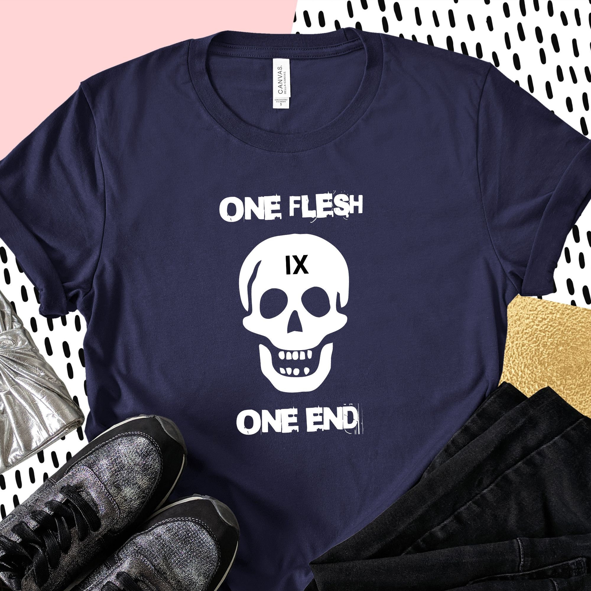 Gideon the Ninth T-shirt | One Flesh One End, Bookish Merch - Etsy