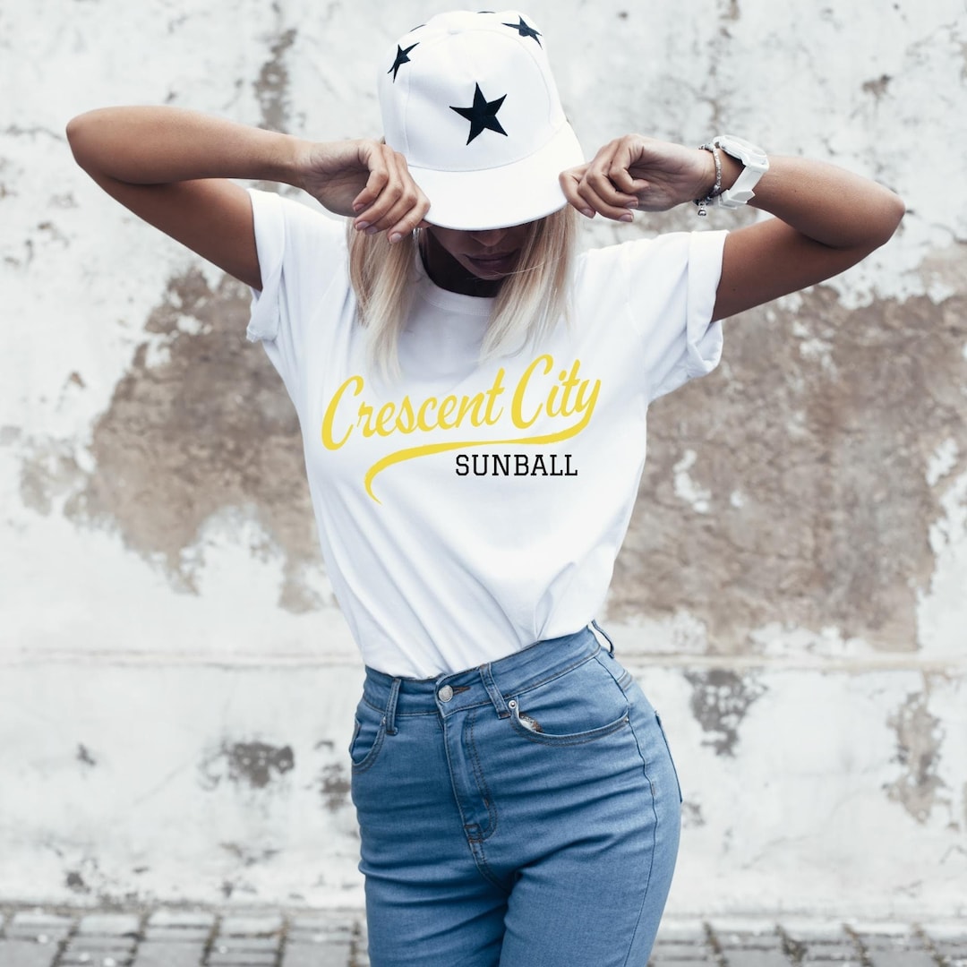 Crescent City Sunball Logo T-shirt Officially Licensed Sarah J Maas ...