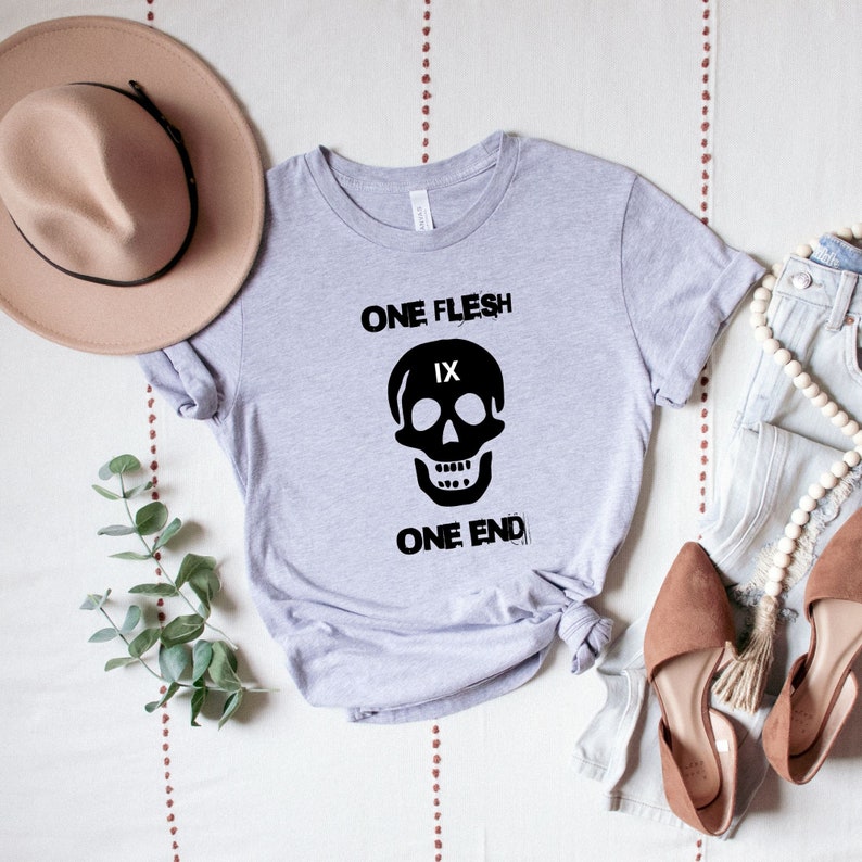 Gideon the Ninth T-shirt | One Flesh One End, Bookish Merch - Etsy