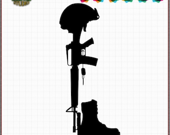 Fallen soldiers svg | Etsy