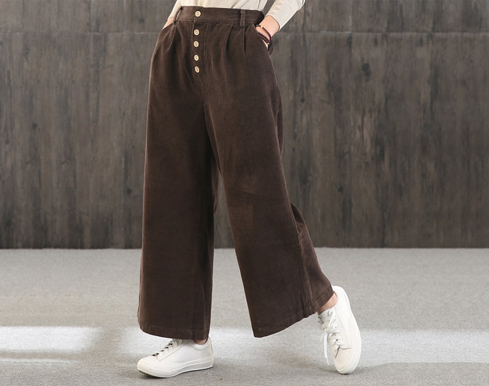 Spring Women's Pantsplus Size Pantscorduroy Pantswide - Etsy