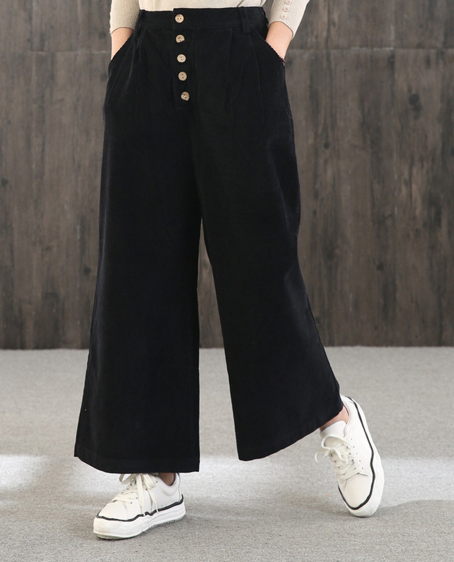 Spring Women's Pantsplus Size Pantscorduroy Pantswide - Etsy