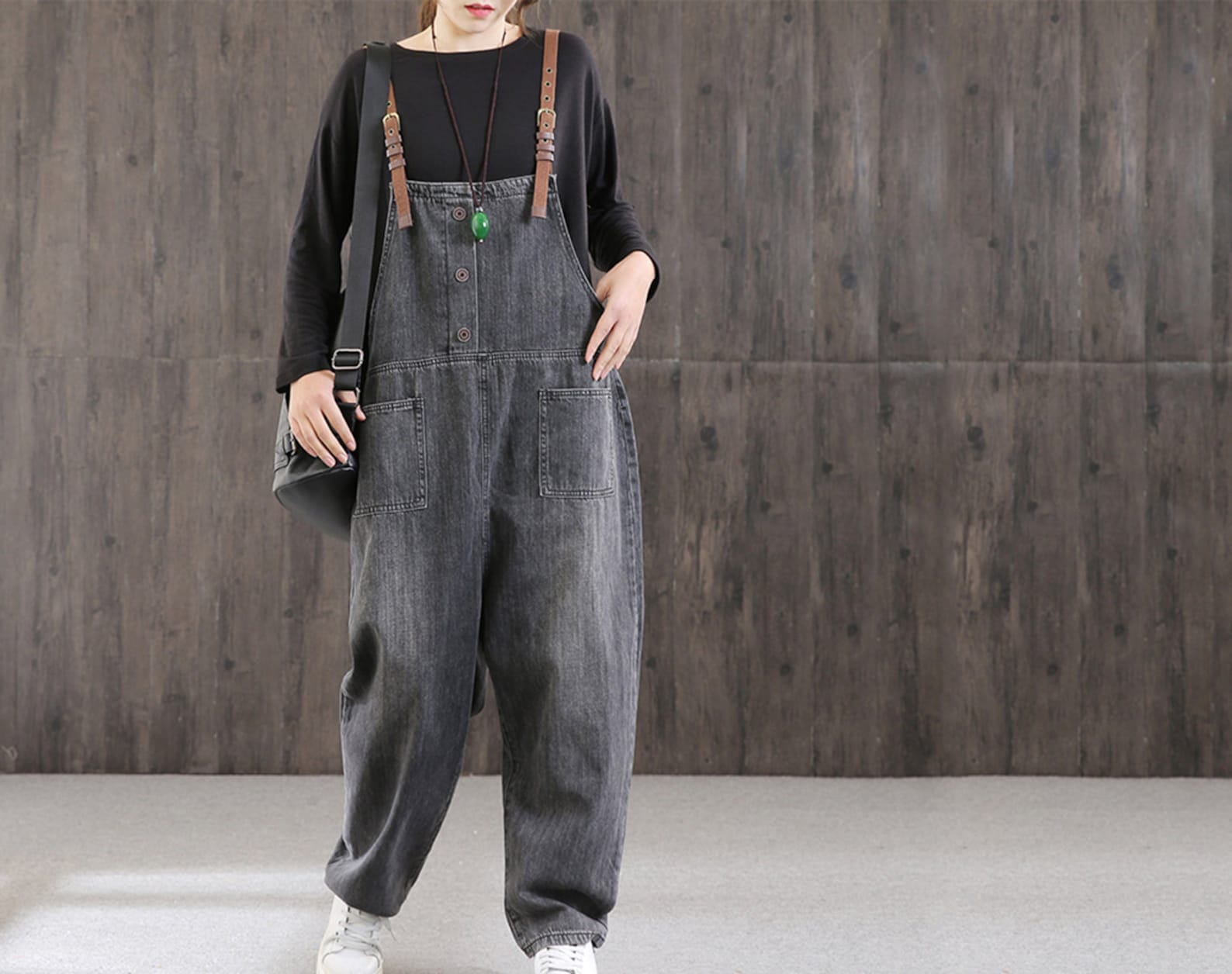 Blue Overallswomen Casual Denim Overalls Cotton Jumpsuits Bib - Etsy