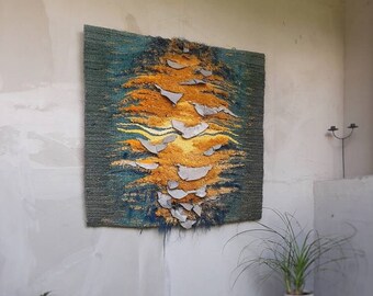 Large Handwoven Wall Art Weaving Wall Hanging Tapestry - Etsy