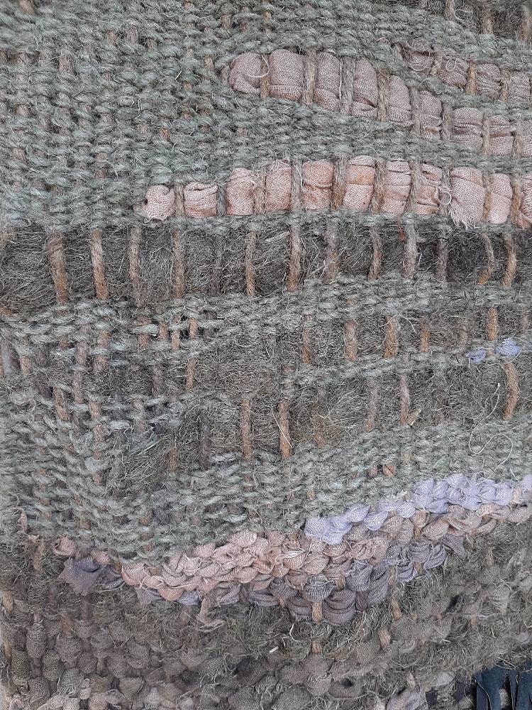 Unique Weaving Art in an Interesting Shape, Made of Organic Materials ...