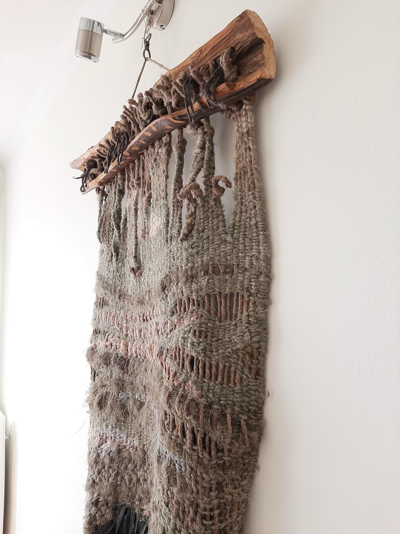 Unique Weaving Art in an Interesting Shape, Made of Organic Materials ...