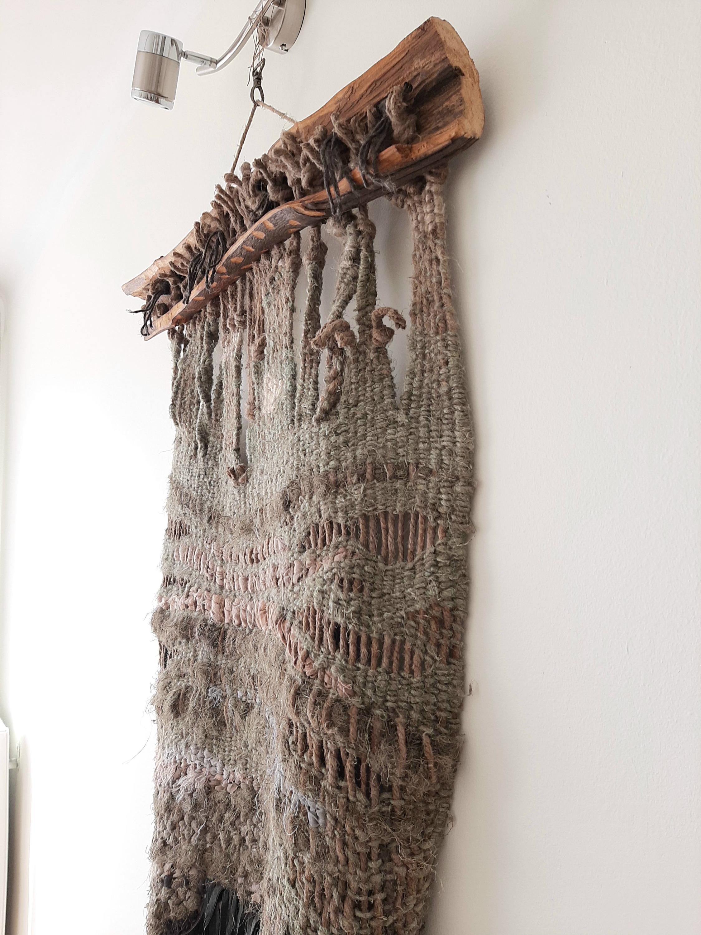 Unique Weaving Art in an Interesting Shape, Made of Organic Materials ...