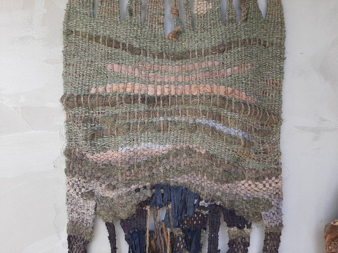 Unique Weaving Art in an Interesting Shape, Made of Organic Materials ...