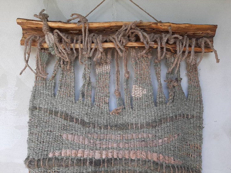 Unique Weaving Art in an Interesting Shape, Made of Organic Materials ...