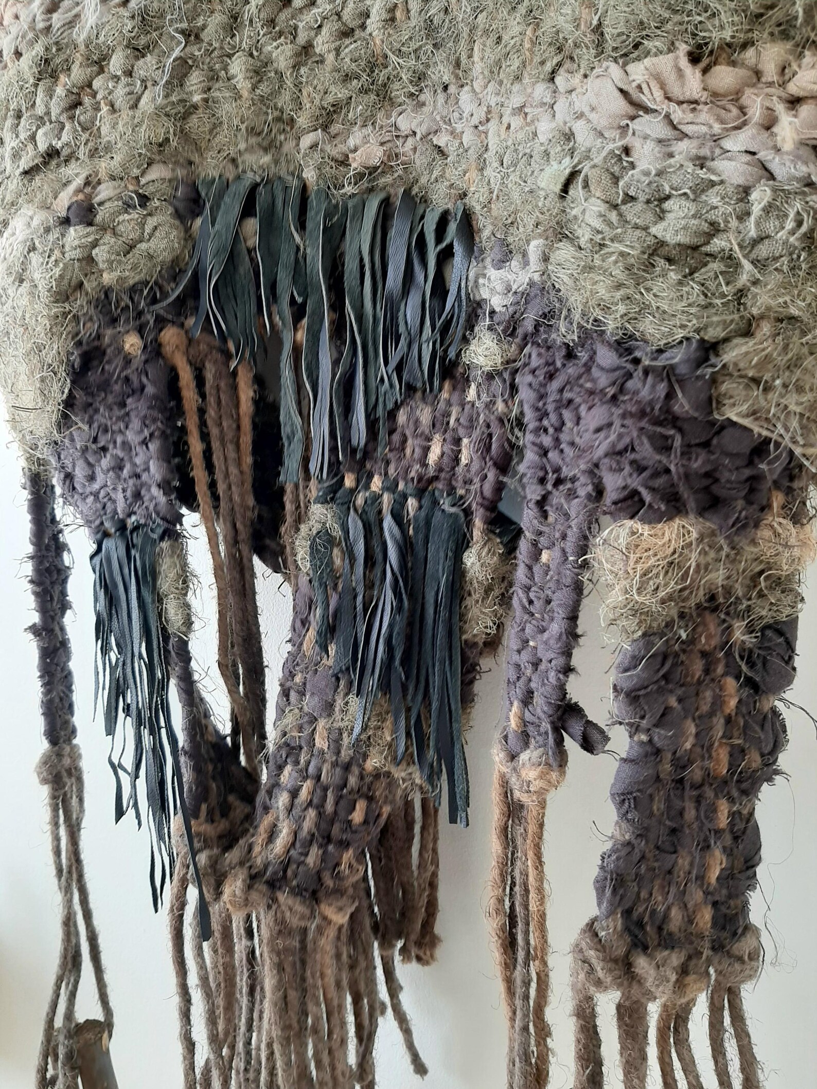 Unique Weaving Art in an Interesting Shape, Made of Organic Materials ...