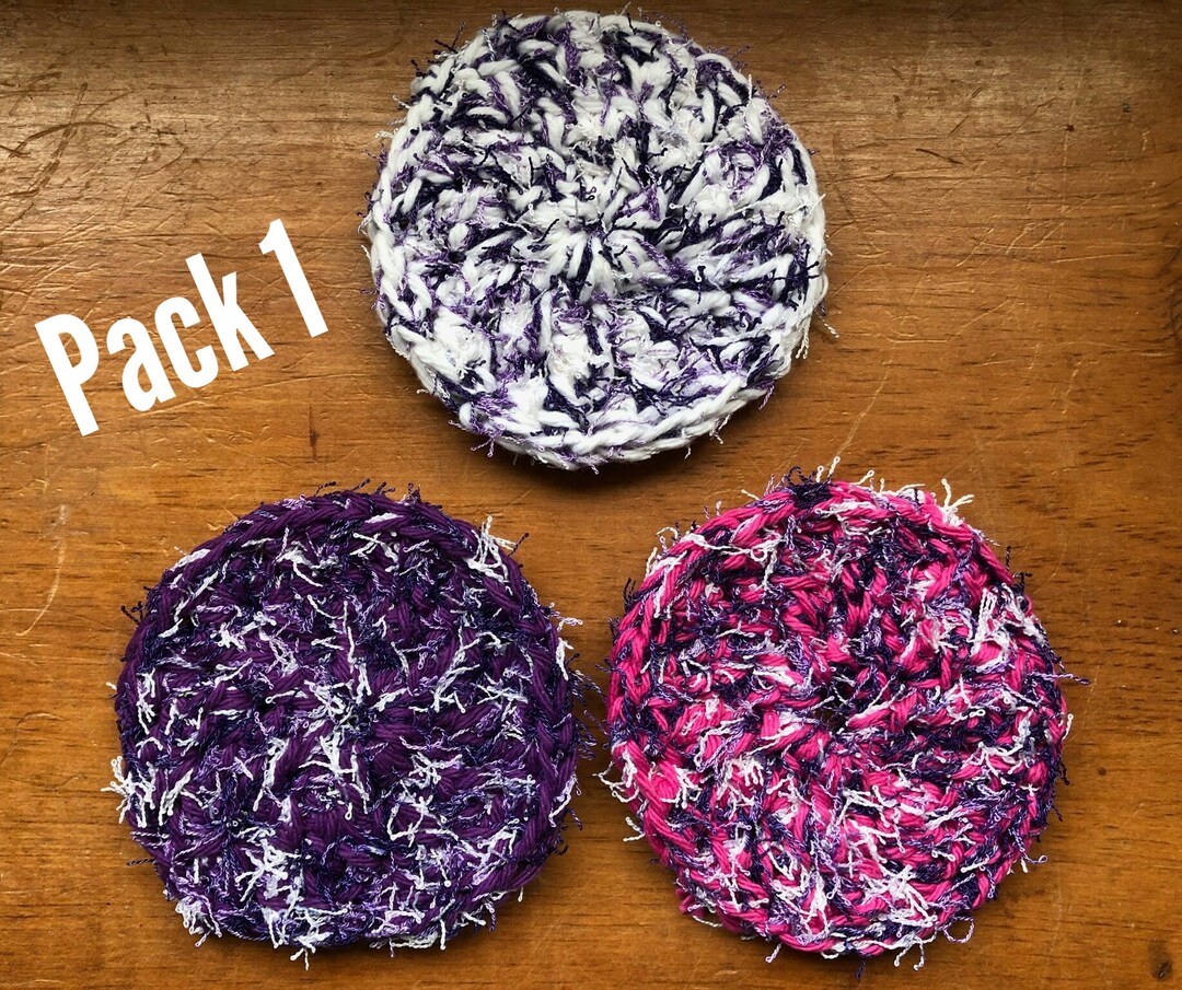 Reusable Scrubbies 3 Pack - Etsy