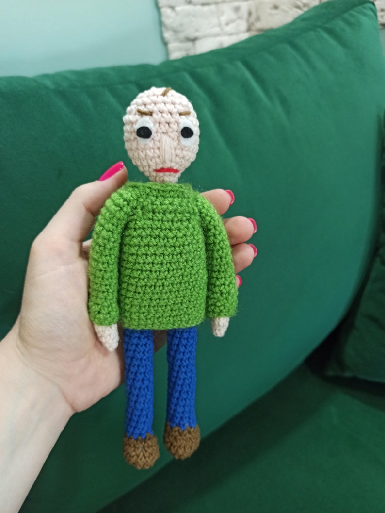 Baldi crochet Baldi's basics in education and learning | Etsy
