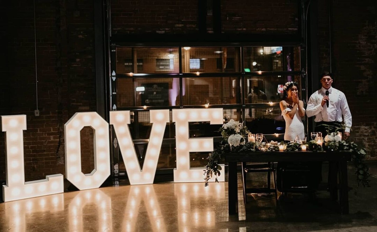 Large Wedding Letters I DO Light up LOVE Marquee Letter Party Letters ...