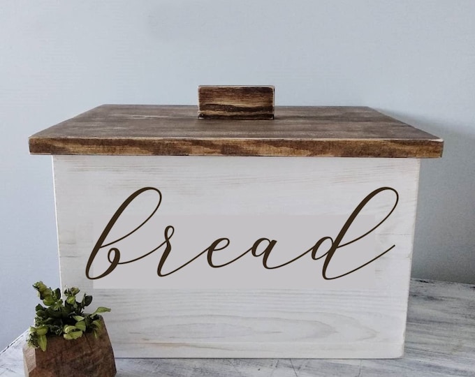 Primitive Bread Box - Etsy
