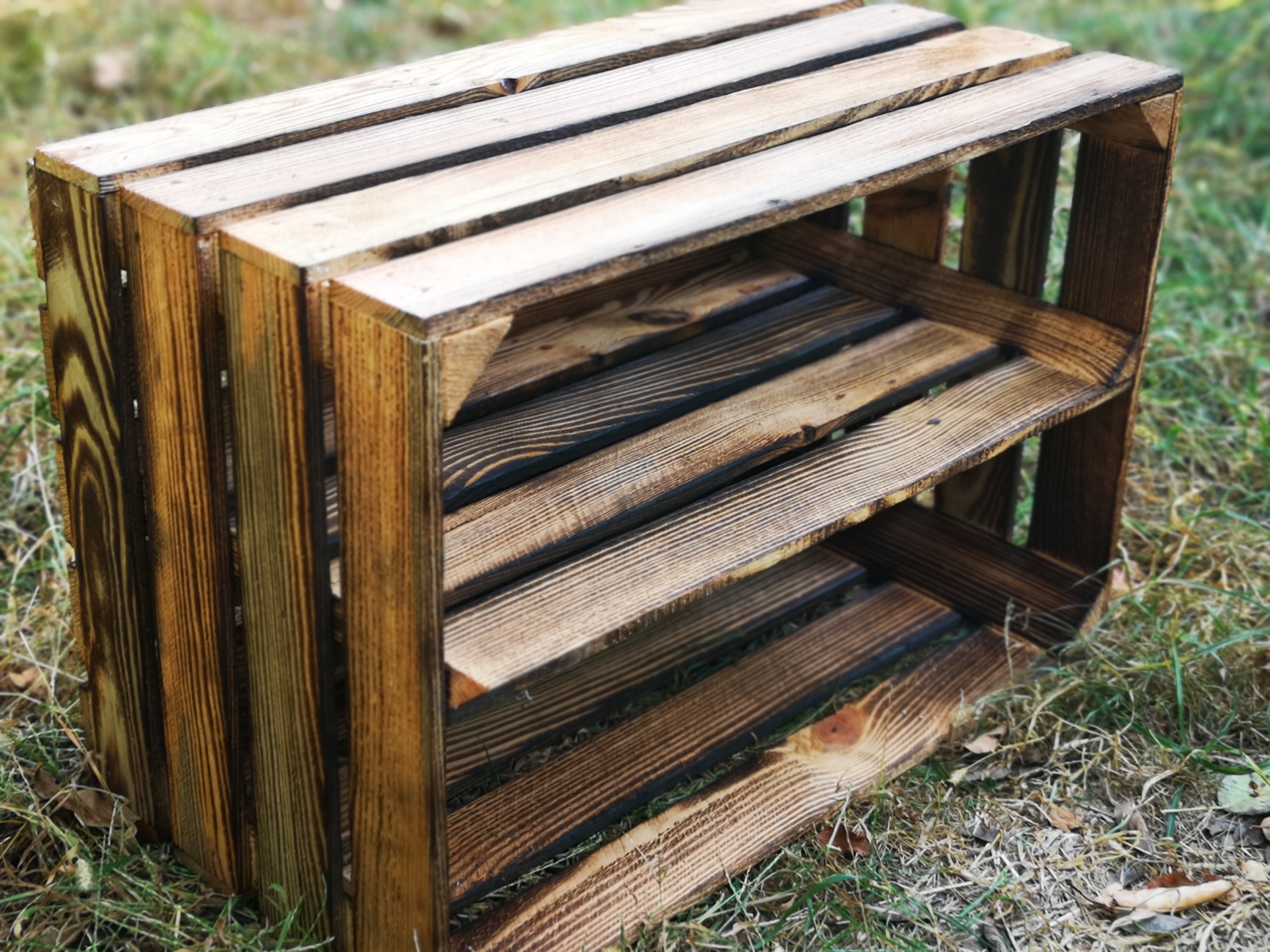 24 Wooden shoe rack Farmhouse shoe rack Rustic shoe | Etsy