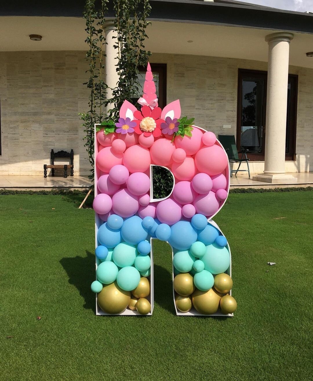 Where to get big letter balloons store