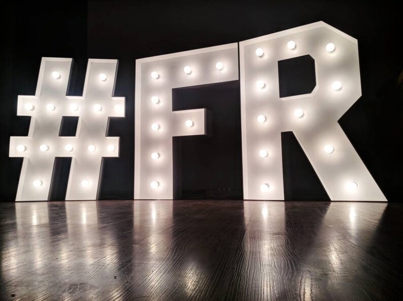 Large Light up Letters Wedding Lights Marquee Letters Large - Etsy