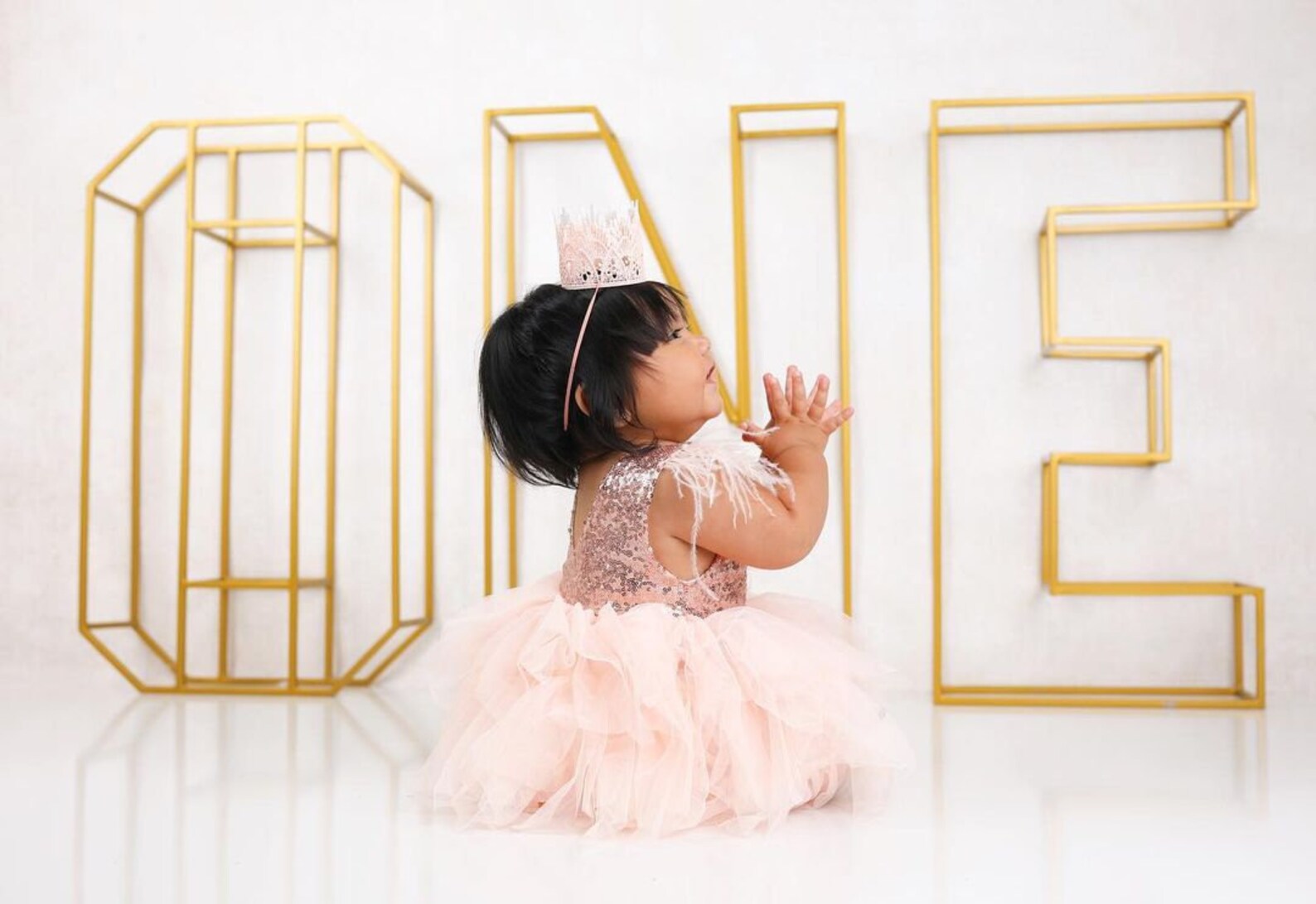 ONE Letters for First Birthday Backdrop BABY Boy Girl Name Letters ...