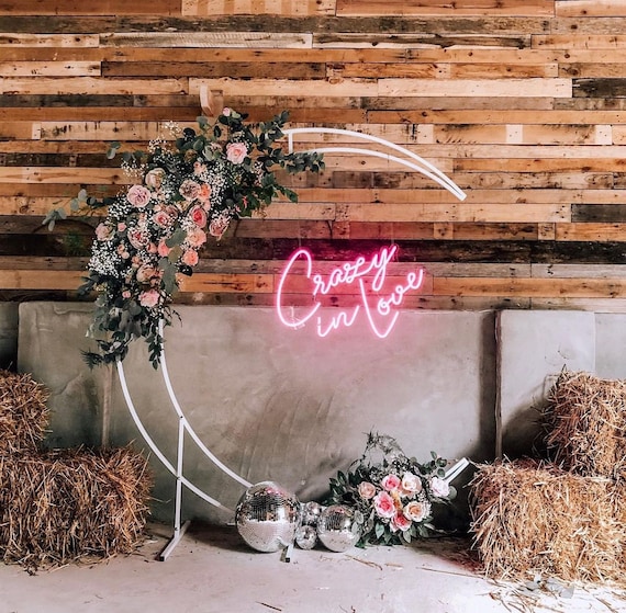 Half Moon Arch Wedding Moon Arch Party Backdrop Stand Metal - Etsy