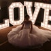 4ft 3ft Large Letter Lights Big Wedding Love Sign Large Letter Number ...