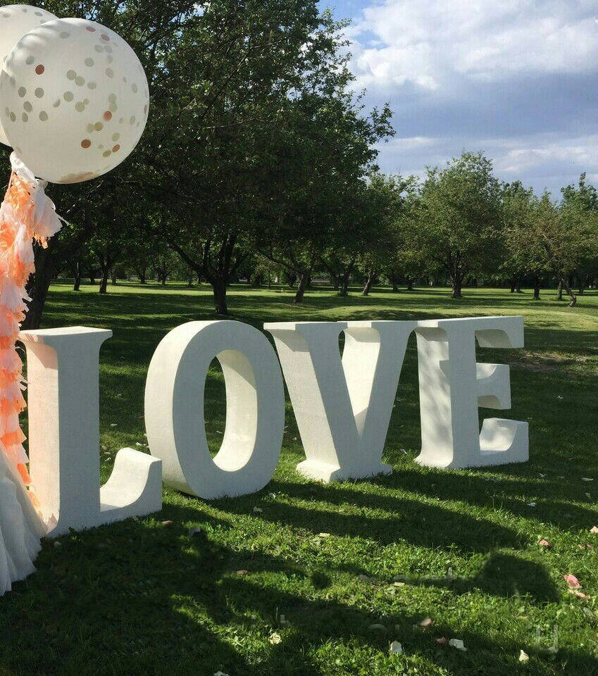 Styrofoam large letters foam large sign giant foam sign | Etsy