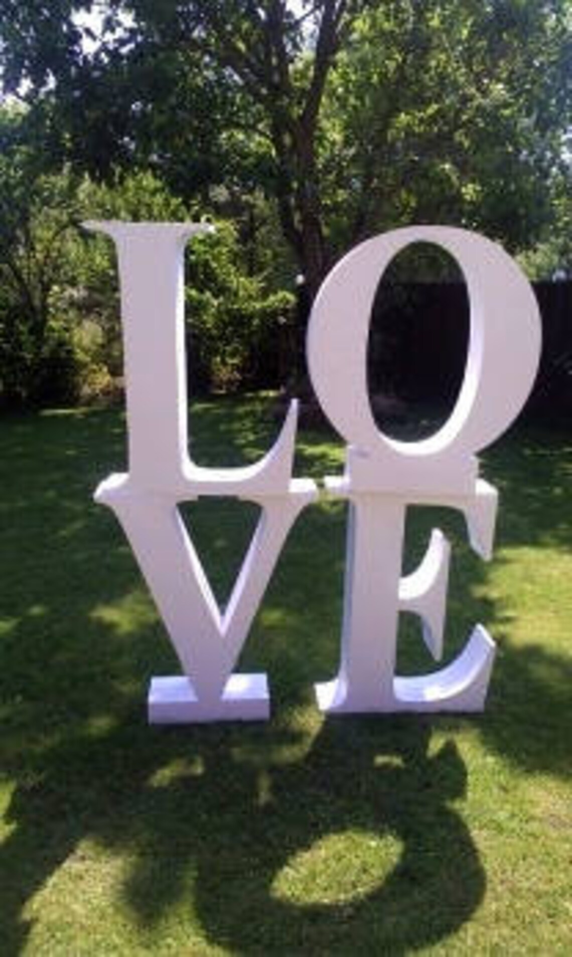 Free Standing 12 Thick Styrofoam Letters Large Wedding - Etsy