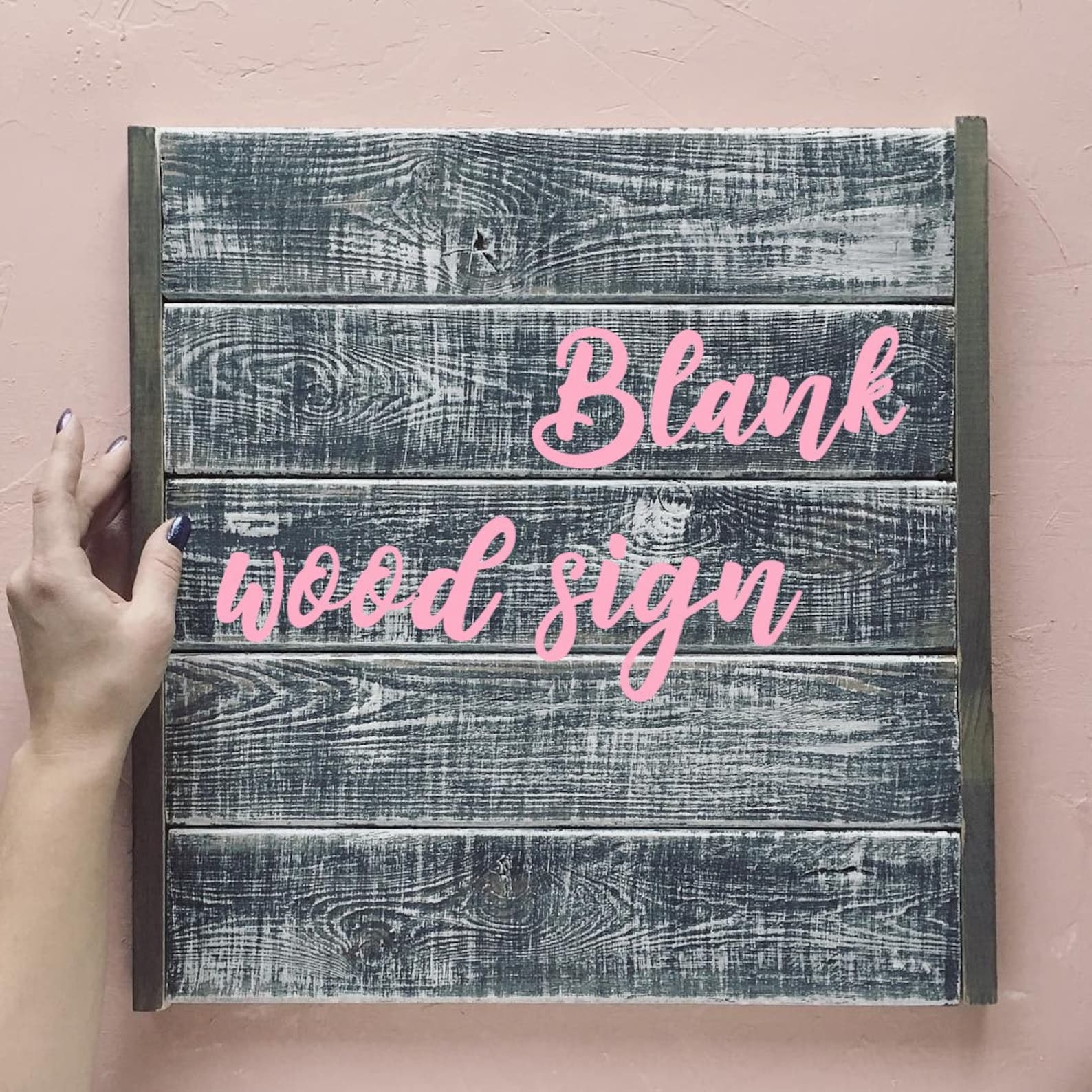 Blank Wooden Sign Real Wood Backdrop | Etsy