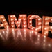 40" Giant Marquee Letters Large Amore Letters With Lights Amor Signs ...