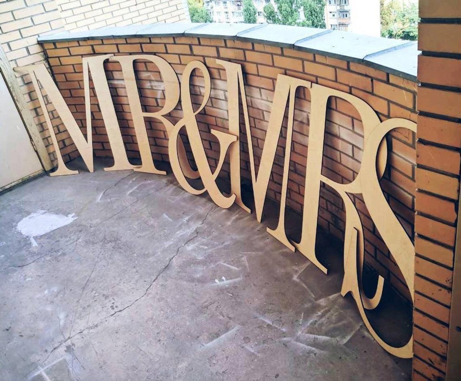 Large Wooden Letters Extra Large Wood Letters Wedding Giant Wooden ...