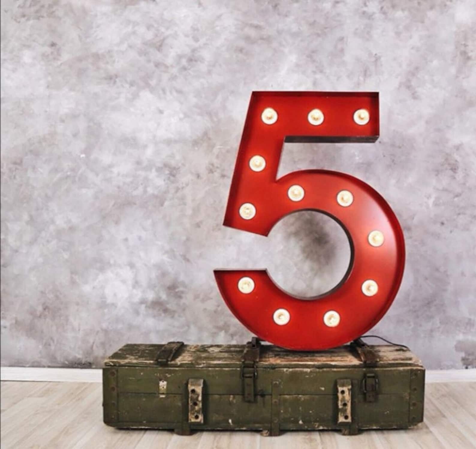 Extra Large Letters Red Marquee Letters Giant Light up Letter - Etsy