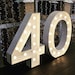 4ft 3ft Large Birthday Numbers 48 Inches Big Giant Marquee Numbers ...