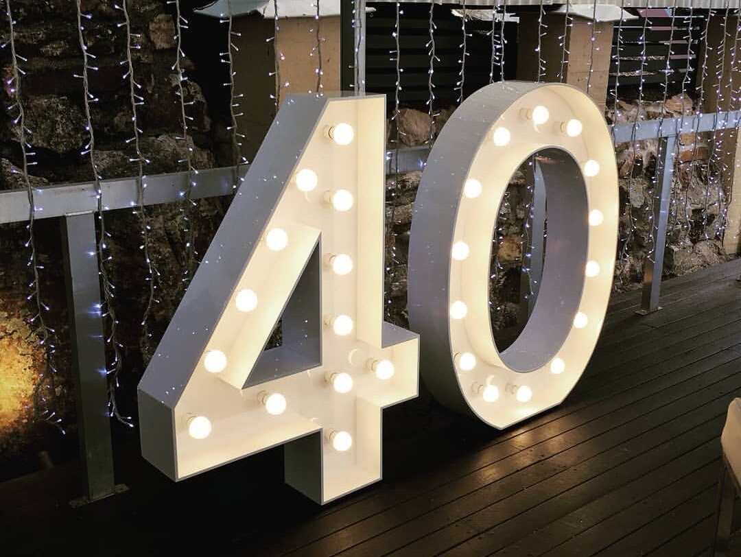 4ft 3ft 5ft Large Birthday Numbers 48 Inches Big Giant Marquee - Etsy ...