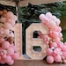Light up Numbers 16 Sweet 16 Backdrop Big 21 Number Extra Large ...