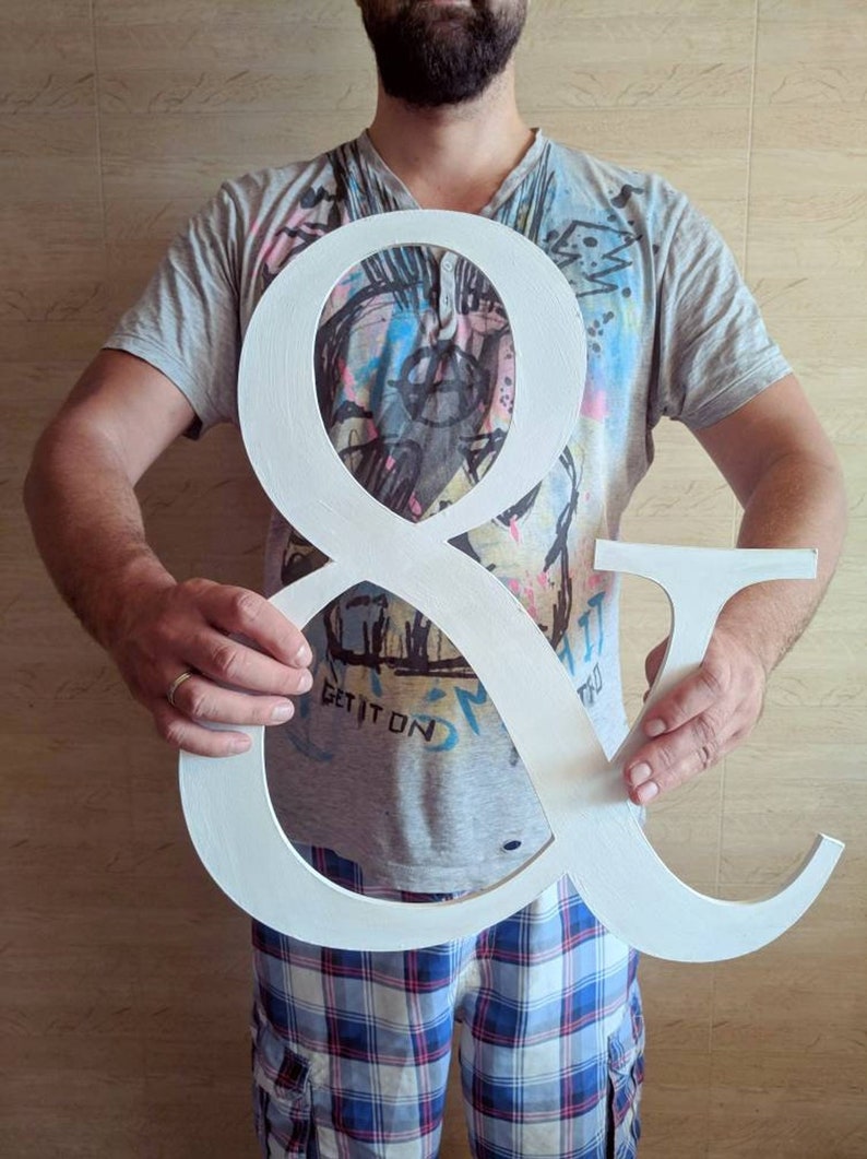 Large Wooden Letters Big Custom Wedding Sign Wall Decor - Etsy