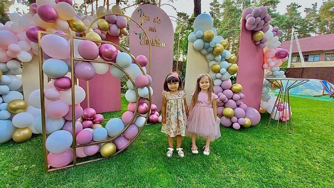Letters Baby Backdrop Letters Mosaic One Two Boy Letter 3ft - Etsy